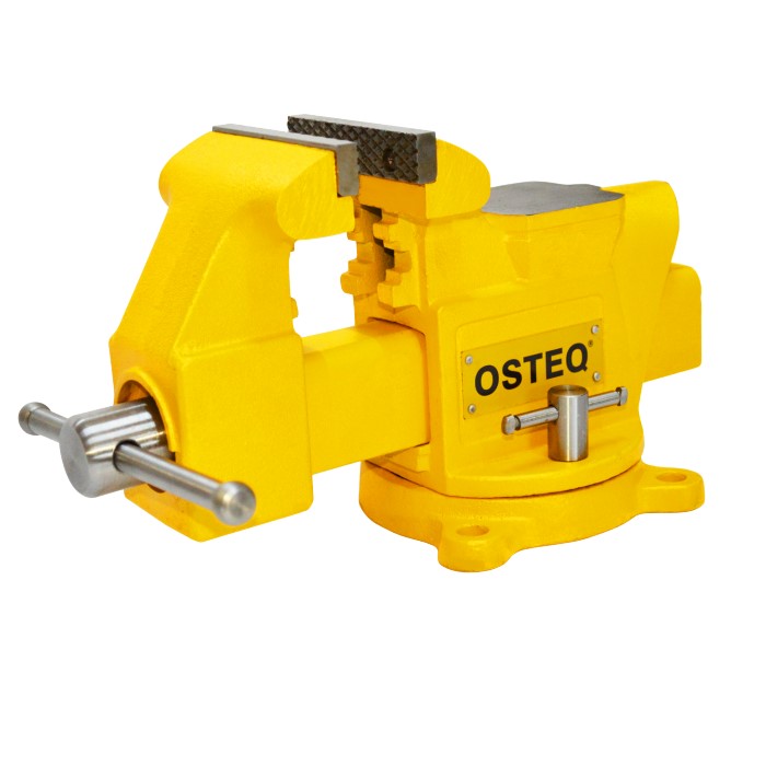 BENCH VISE with Pipe Jaws dari Brand OSTEQ